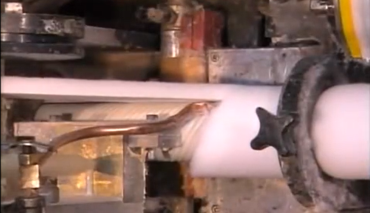 How are paint rollers manufactured?